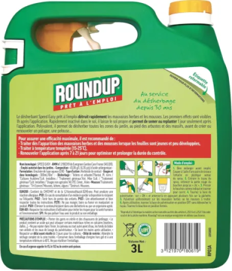 Test Roundup Désherbant Jardin Polyvalent : l'al