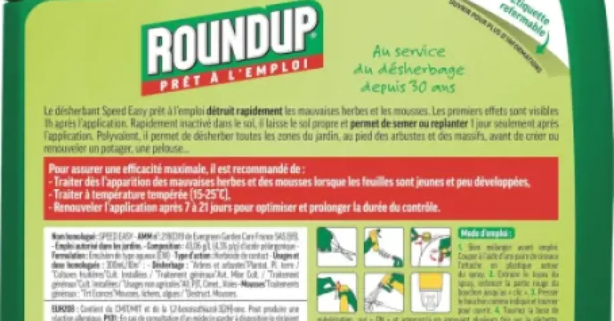 Test Roundup Désherbant Jardin Polyvalent : l'al